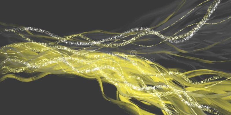 Gold spray on black modern stock illustration. Illustration of gold ...