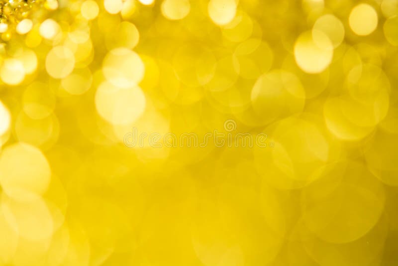 Gold Spring or Summer, Christmas Glittering Background.Holiday a Stock ...