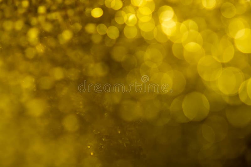 Gold Spring or Summer, Christmas Glittering Background.Holiday a Stock ...