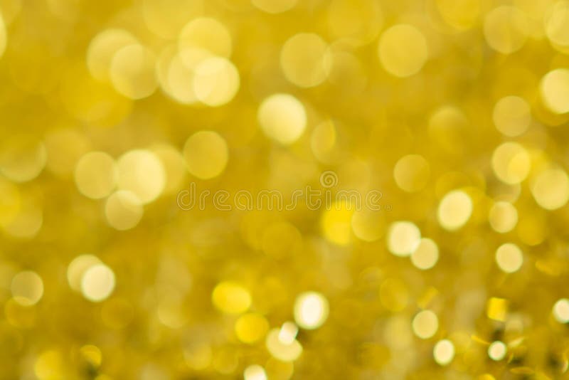 Gold Spring or Summer, Christmas Glittering Background.Holiday a Stock ...