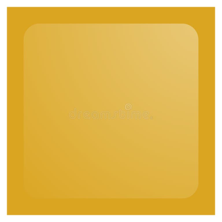 Gold Square Button Stock Illustrations – 24,191 Gold Square Button ...