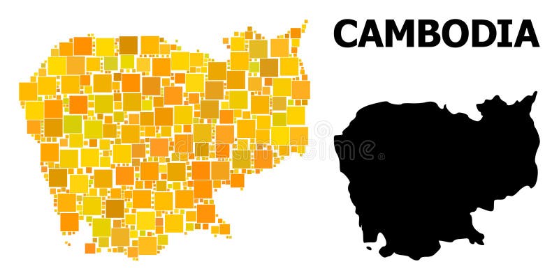 Cambodian gold pattern stock vector. Illustration of decorative - 243690334