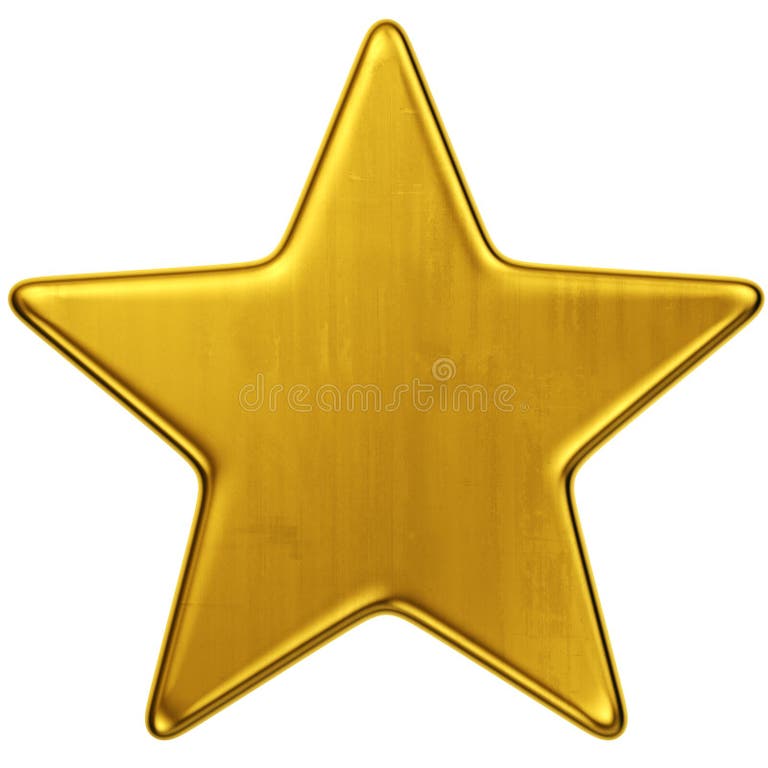 Gold star stock illustration. Illustration of xmas, object - 21605452