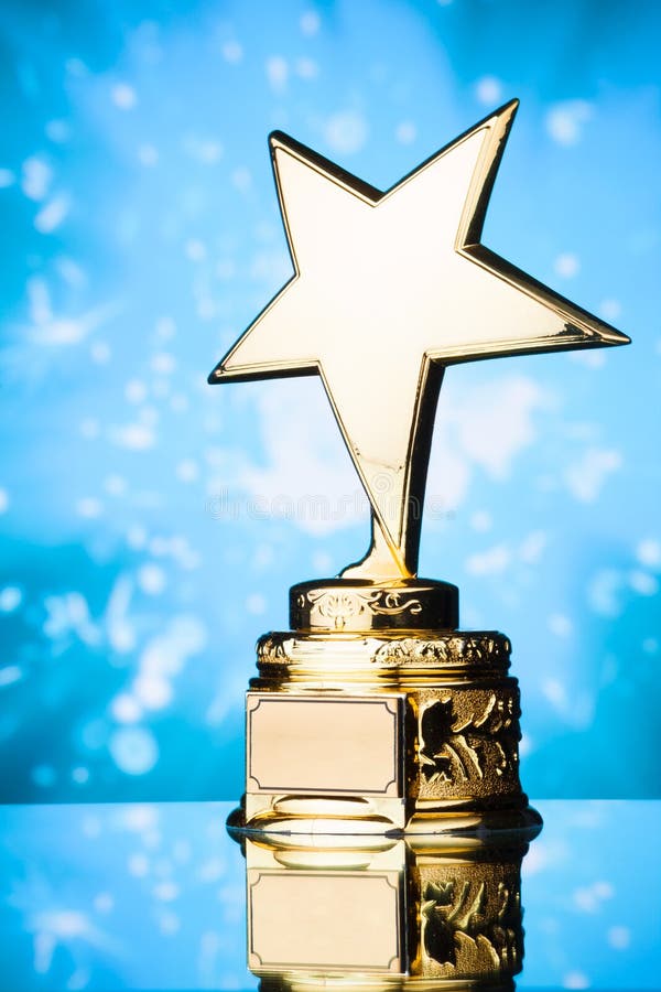 25+ Gold trophy blue background Free Stock Photos - StockFreeImages
