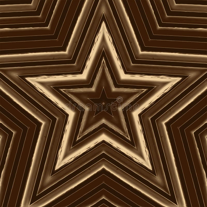 Gold Star Background and Light Abstract Design, Texture Illustration ...