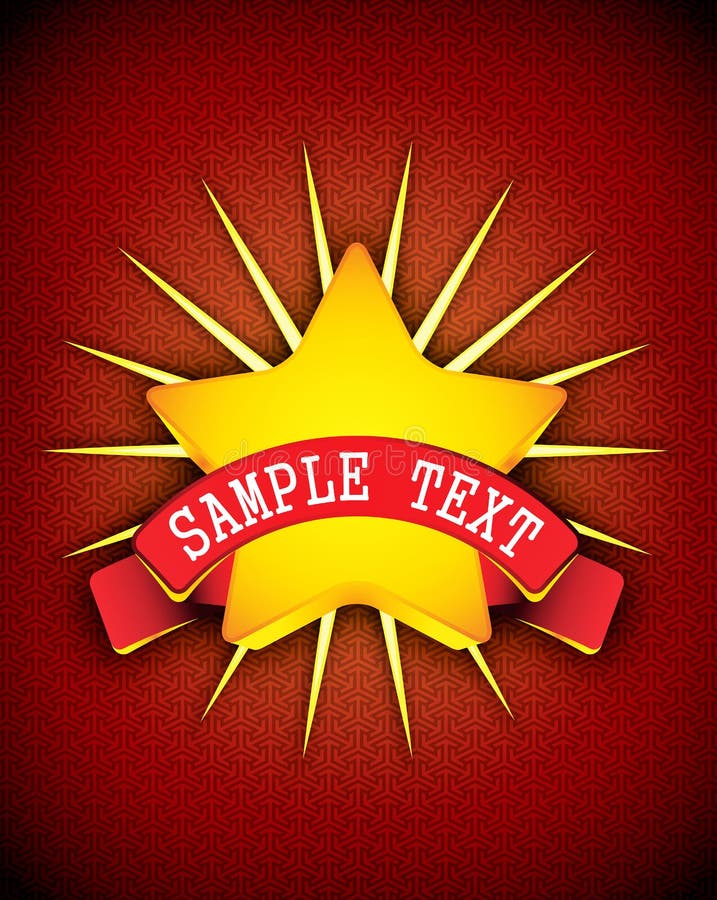 3D gold star logo stock vector. Illustration of infinity - 25604420