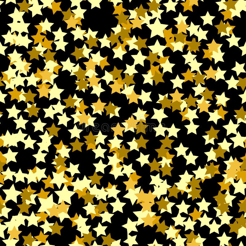 Gold Star Seamless Pattern. Holiday Background, Seamless Pattern with ... Gold Star Seamless Pattern. Holiday Background, Seamless Pattern with ...