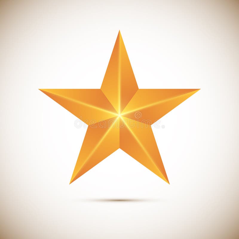 Single Gold Star Stock Illustrations – 4,885 Single Gold Star Stock ...