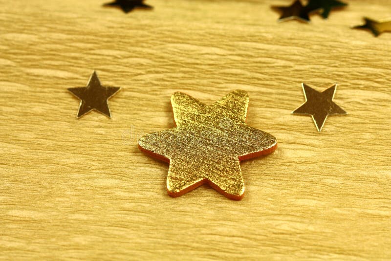 Gold stars stock image. Image of design, decoration, abstract - 27529829