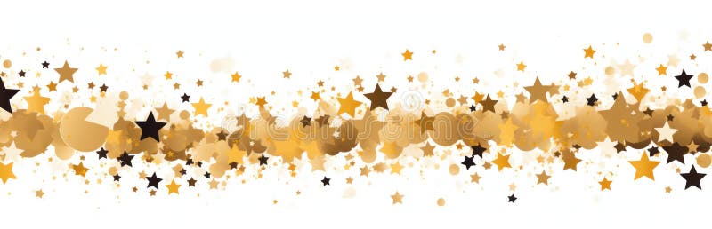 A gold stars and dots stock illustration. Illustration of generated ...