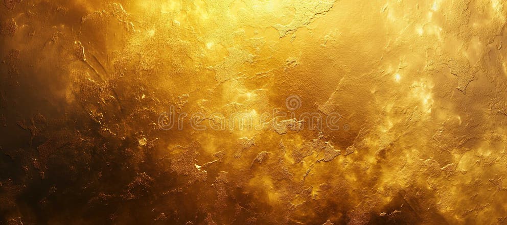 Gold Stone Wall Texture Background, Glow Stock Illustration ...