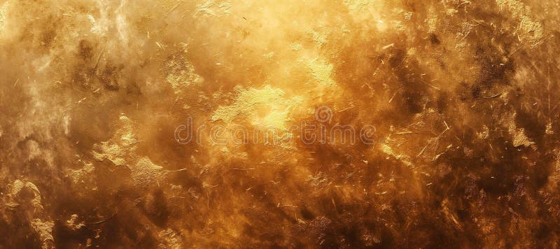 Gold Stone Wall Texture Background, Glow Stock Illustration ...