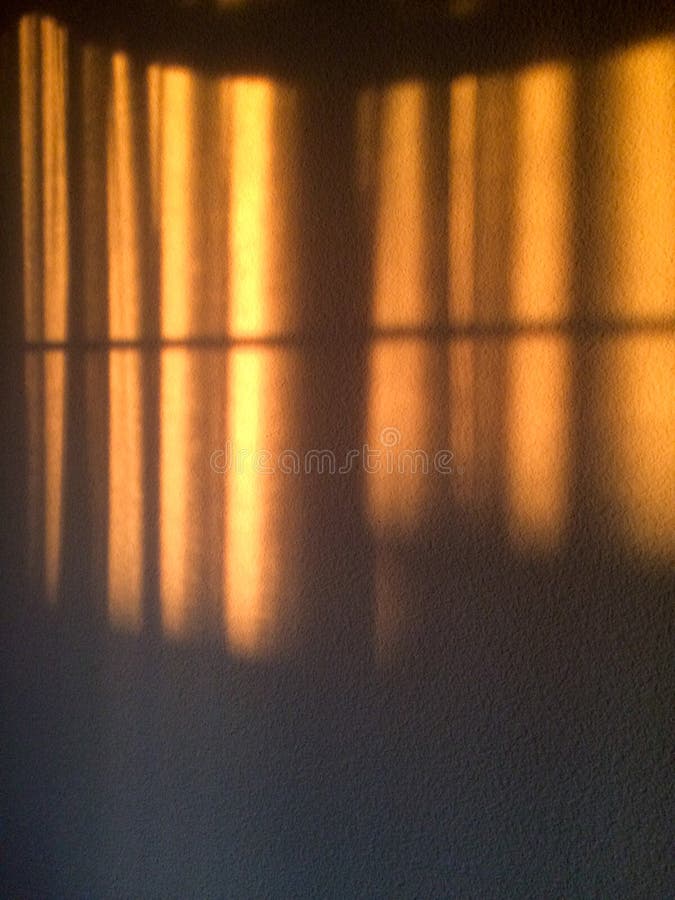 Gold Sunlight Streams through Curtains for Golden Design Background ...