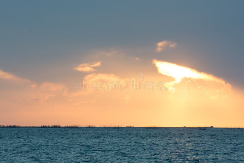 Gold sunset of sunlight stock photo. Image of beauty - 41476984