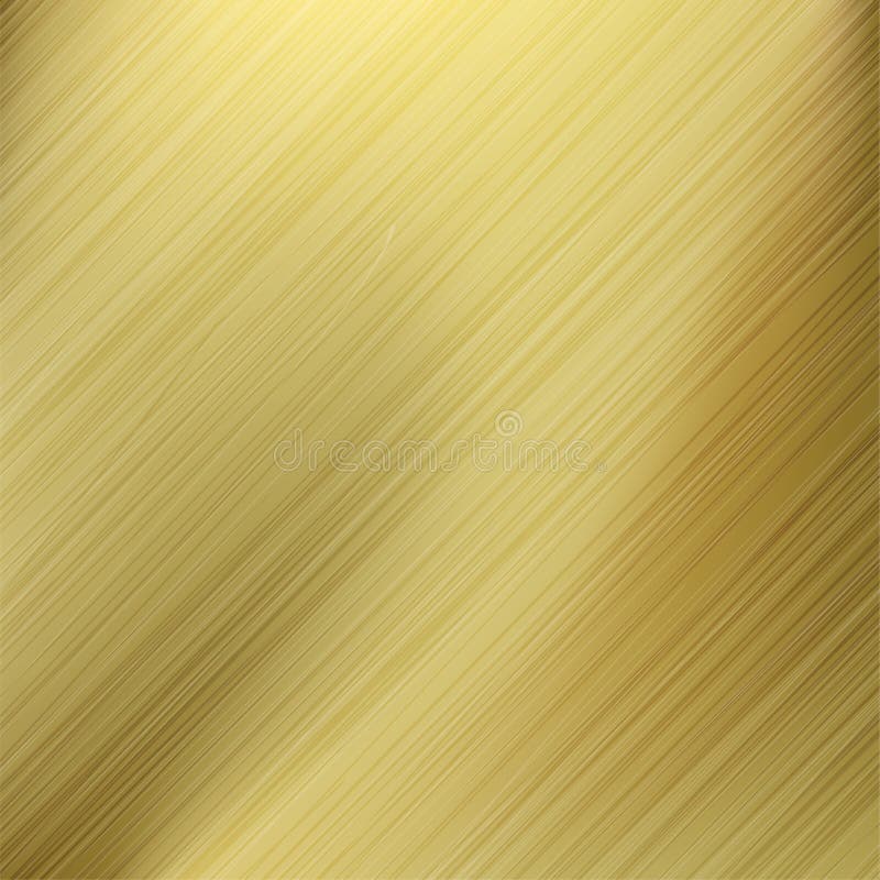 Gold Surface with Metal Scratched Texture. Shiny Material Stock Image ...