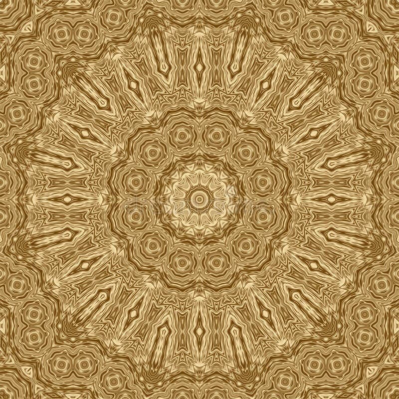 Gold Symmetry Pattern and Geometric Golden Design, Textile Wallpaper ...