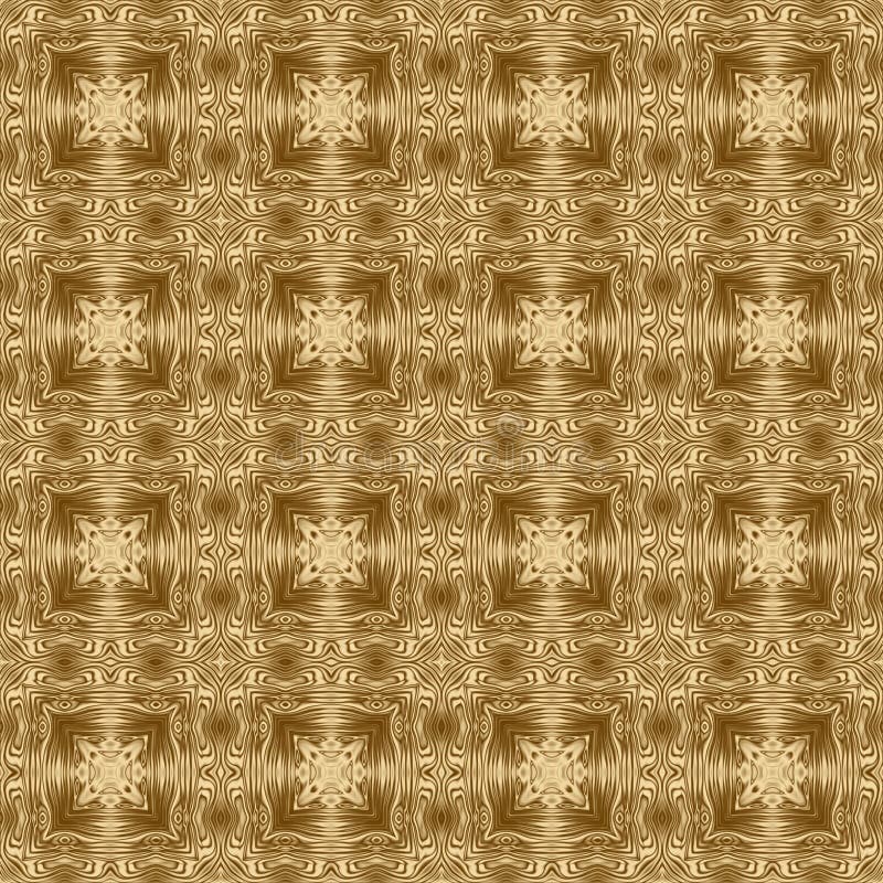Gold Symmetry Pattern and Geometric Golden Design, Tile Wallpaper Stock ...