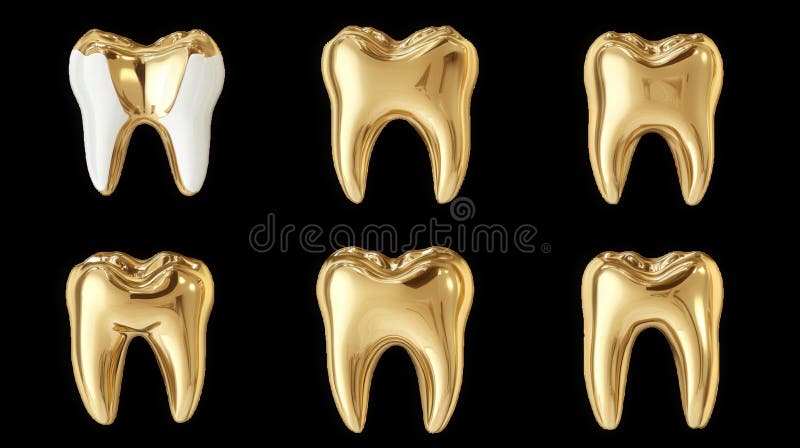 Gold Teeth Stock Illustrations – 5,660 Gold Teeth Stock Illustrations ...