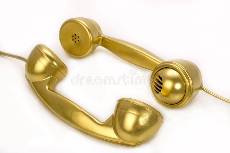 The Gold Telephone. Picture Image: 5470887