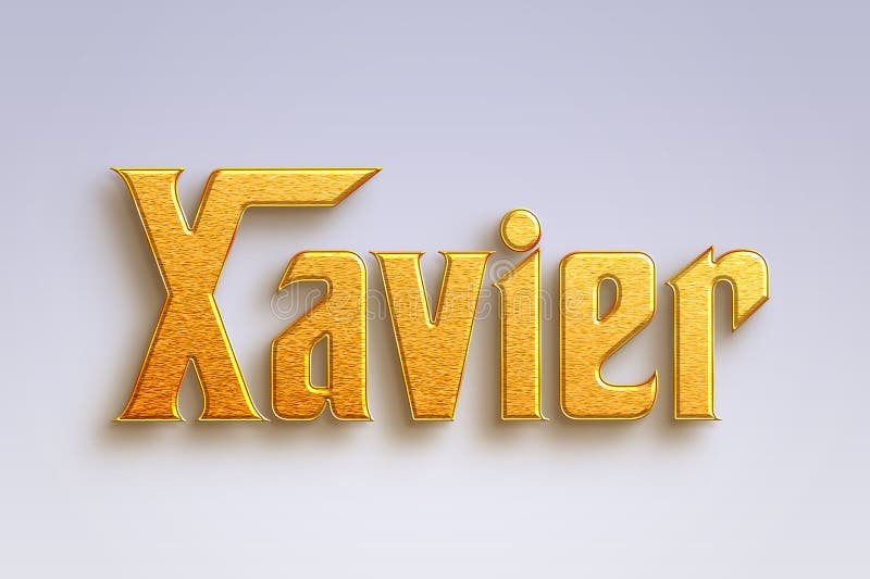 Name Xavier Stock Illustrations – 11 Name Xavier Stock Illustrations ...