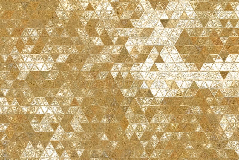 Gold Texture Background Geometric Abstract. Yellow Stock Illustration ...