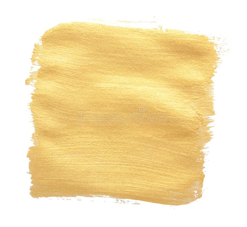 Gold Texture Brush Stroke Design Stock Photo - Image of stain, brush ...