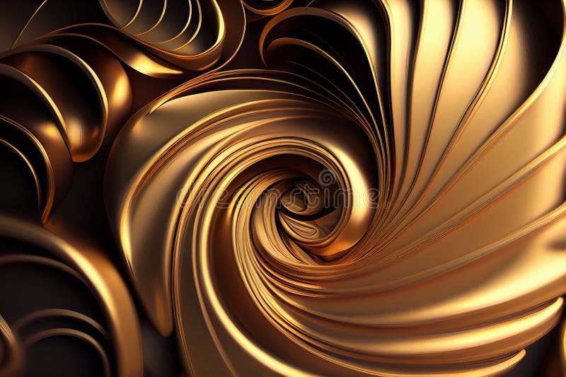 Gold Texture. Golden Luxury Abstract Background Stock Illustration ...