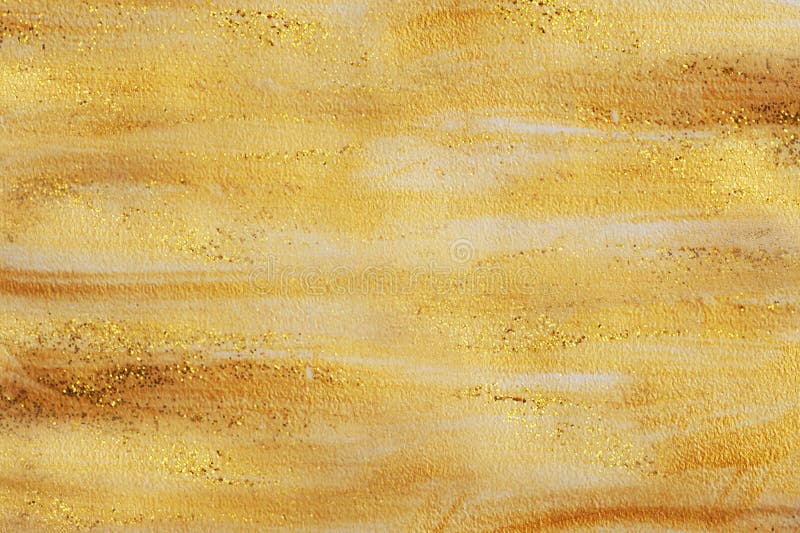 Gold Texture. Gold Paint Texture with Glitter Stock Image - Image of ...