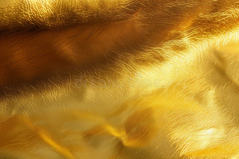 Gold Texture with Soft Folds Stock Image - Image of rich, texture ...
