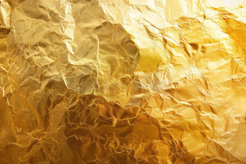 Gold Texture with Soft Folds Stock Image - Image of foil, richness ...