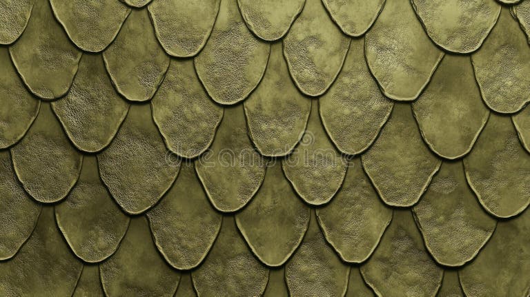 Gold Textured Dragon Scale Pattern Displaying Reptilian Armor Concept ...