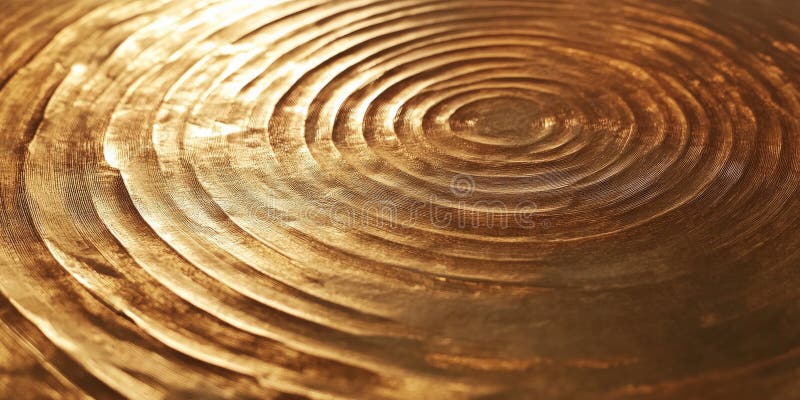 A Gold Textured Surface with a Smooth, Satin Finish, Highlighted by ...