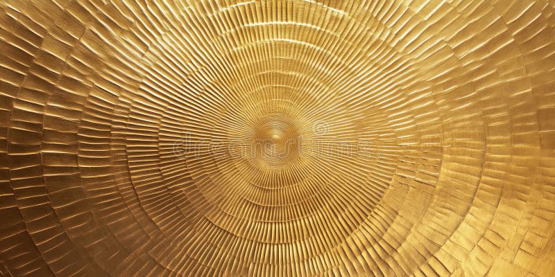 A Gold Textured Surface with a Subtle, Radial Pattern, Creating the ...