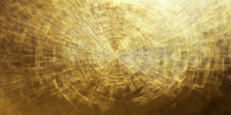 Gold Textured Surface Subtle Radial Pattern Creating Illusion Light ...