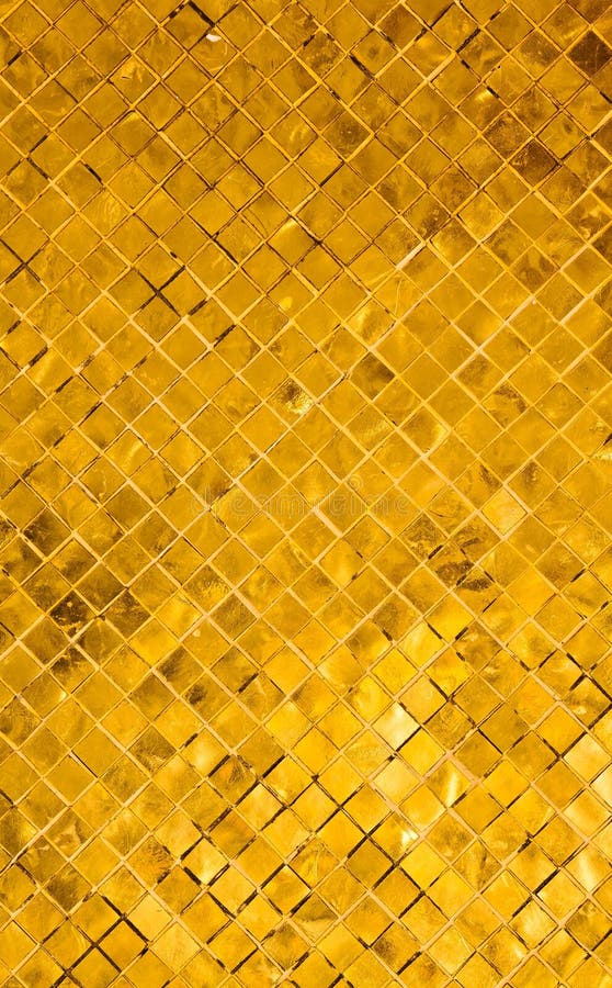 Golden tiles background stock image. Image of background - 15958713