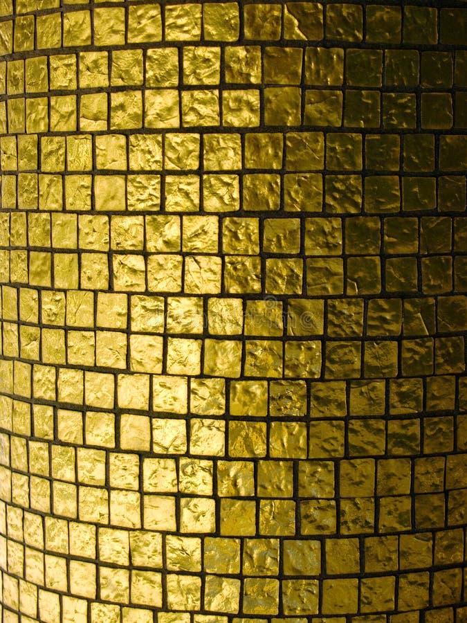 Gold tiles stock image. Image of golden, luxury, gold - 7976661