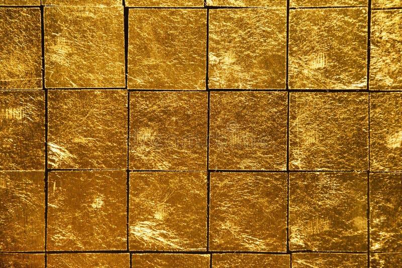 Gold tiles stock photo. Image of mosaic, macro, color - 9531912