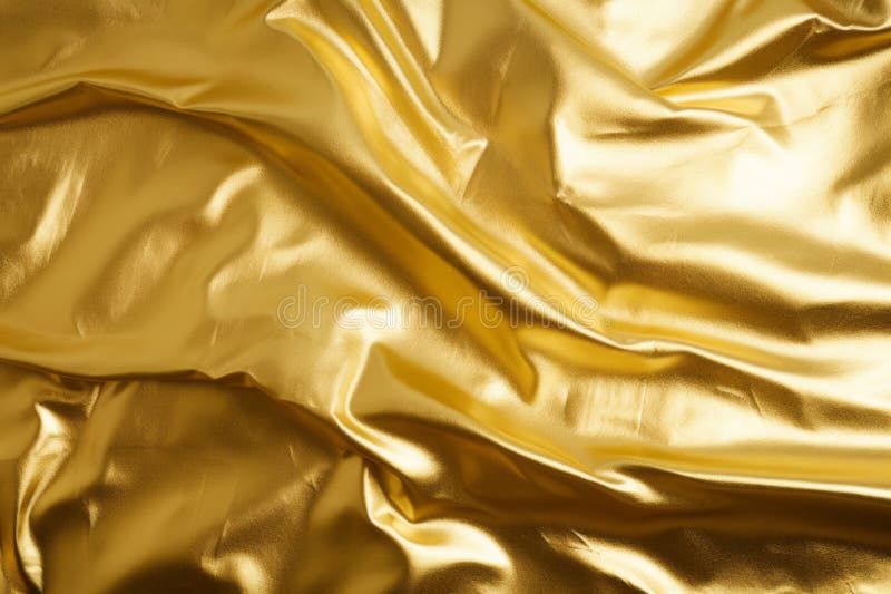 Gold Tinfoil Texture Abstract Background Stock Photo - Image of shiny ...