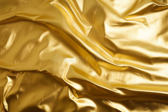 Gold Tinfoil Texture Abstract Background Stock Photo - Image of shiny ...