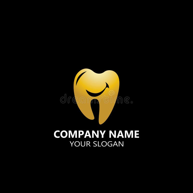 Gold Tooth Logo Stock Illustrations – 398 Gold Tooth Logo Stock ...