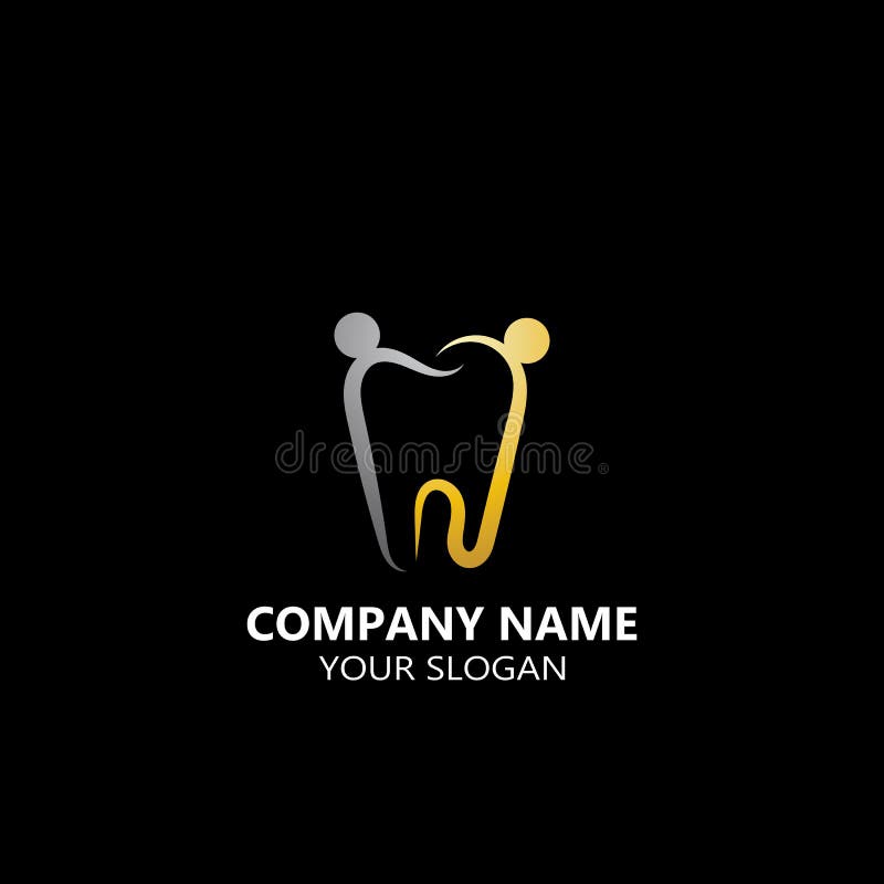 Gold Tooth Logo Stock Illustrations – 398 Gold Tooth Logo Stock ...