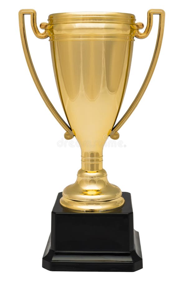 Gold Top Honour, Front View Stock Photo - Image of award, game: 56540522