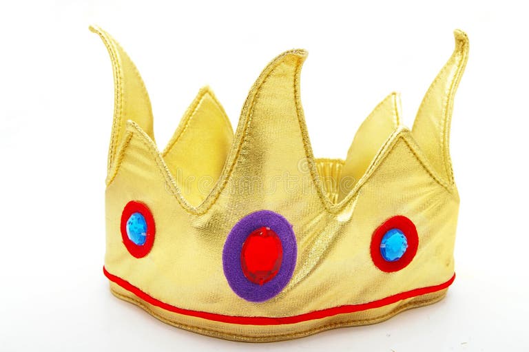 Gold toy crown stock photo. Image of crown, gold, king - 15415962