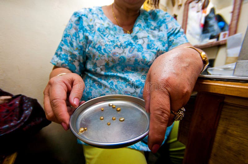 Gold Trader editorial stock photo. Image of buyer, nugget - 22019733