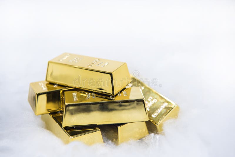 Gold Trading Concept. Abstract Photo of Gold Stock Image - Image of ...
