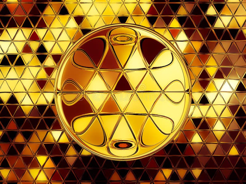 Gold Triangles Shaped Abstract Art Background Stock Illustration ... Gold Triangles Shaped Abstract Art Background Stock Illustration ...