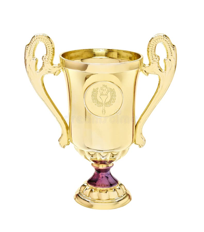 Gold trophy stock image. Image of competition, metallic - 36184645