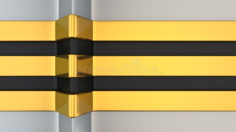 Goldene Streifen stock abbildung. Illustration von feld - 31365444