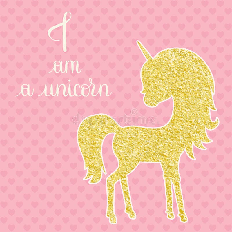 Gold Unicorn Horn and White Ears with Flowers Isolated on White ...