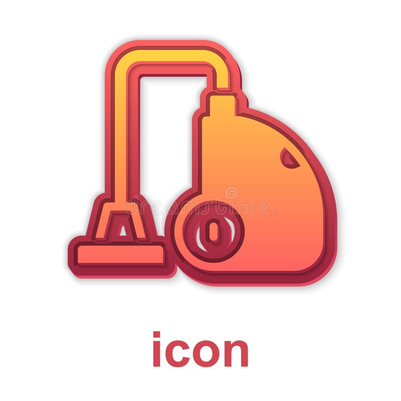 Set Vacuum Cleaner, Nail Gun, Computer Monitor and Air Conditioner Icon ...